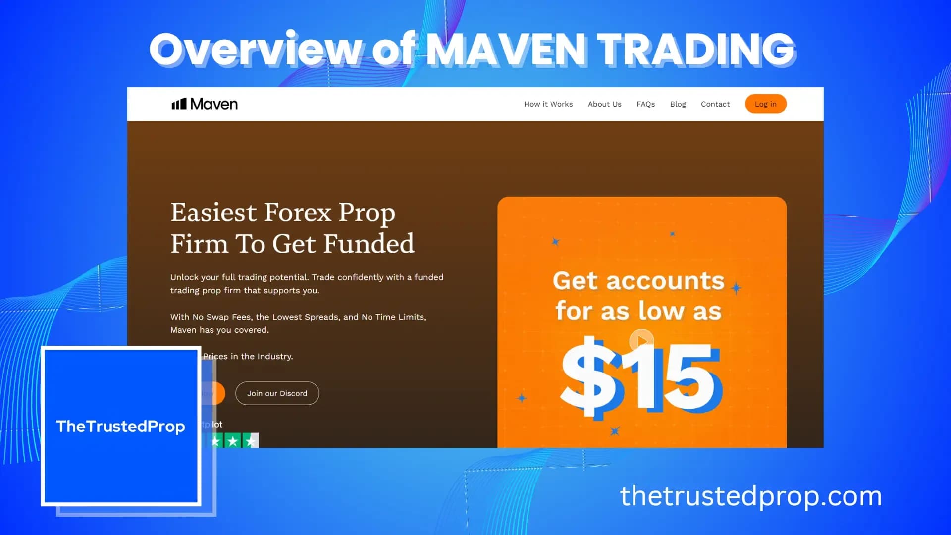 Overview of Maven Trading Forex Prop Firm | The Trusted Prop